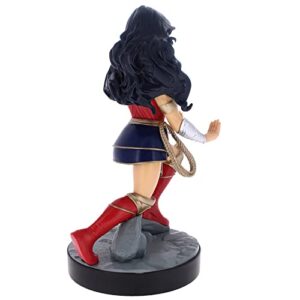 Exquisite Gaming: Warner Bros: Wonder Woman - DC Comics Original Mobile Phone & Gaming Controller Holder, Device Stand, Cable Guys, Licensed Figure