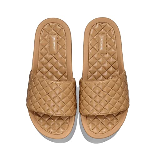 APL: Athletic Propulsion Labs Women's Lusso Slide, Tan, 8