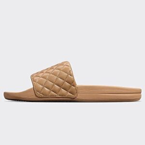 APL: Athletic Propulsion Labs Women's Lusso Slide, Tan, 8