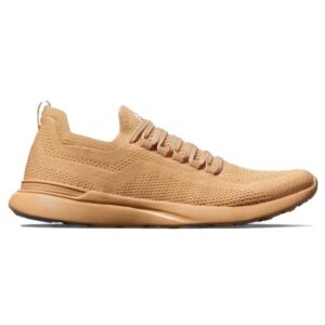 apl: athletic propulsion labs women's techloom breeze, tan/pristine, 9