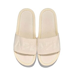 apl: athletic propulsion labs women's techloom velvet slide, pristine, 7