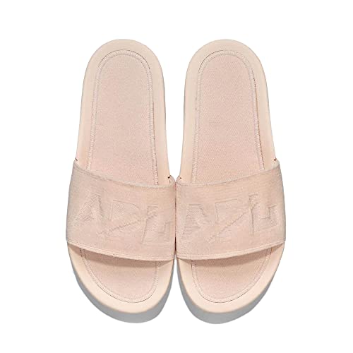 APL: Athletic Propulsion Labs Women's Techloom Velvet Slide, Creme, 7