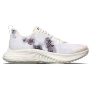 apl: athletic propulsion labs women's streamline sneakers, ivory/chocolate/tie dye, 10.5