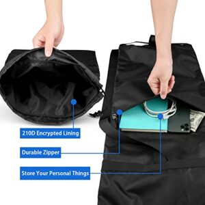 Xxerciz Folding Chair Replacement Bag Lightweight Storage Bag Carrying Bag with Carrying Handles & Extra Zippers Pocket for Foldable Camping Chair, 48 Inches