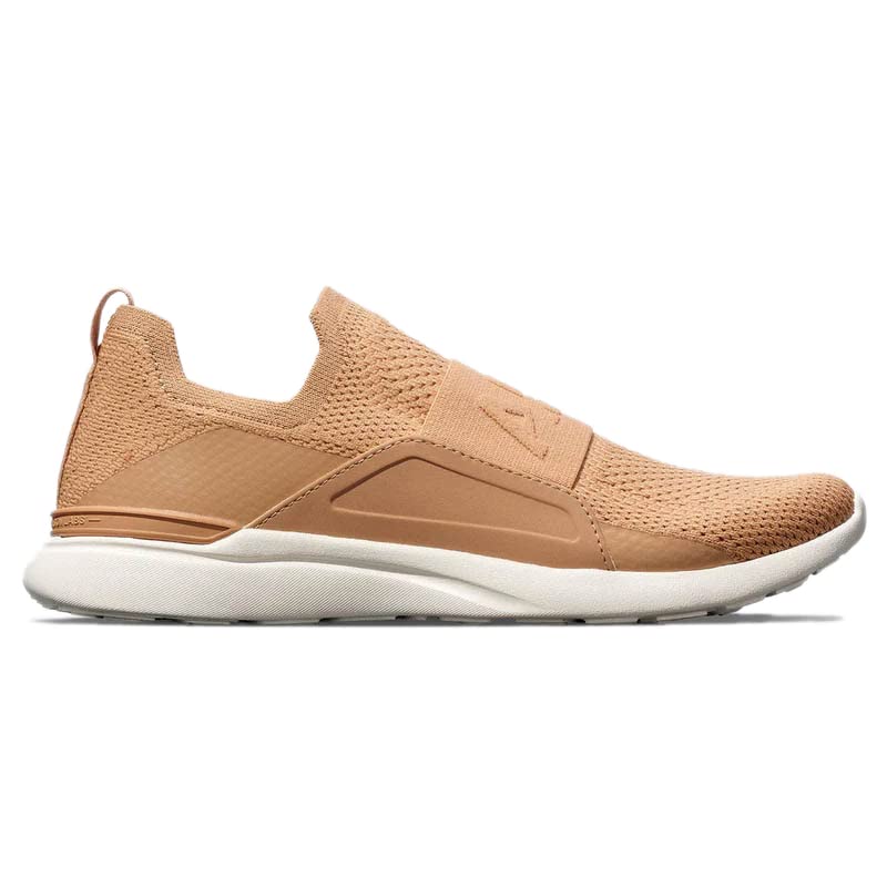 APL: Athletic Propulsion Labs Women's Techloom Bliss Sneakers, Tan/Ivory, 7