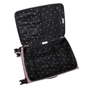 it luggage Census 31" Softside Checked 8 Wheel Spinner, Soft Pink, 32"