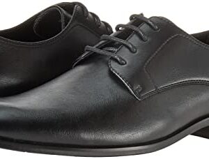 Amazon Essentials Men's Derby Shoe, Black, 10.5