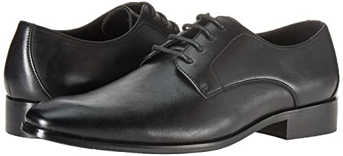 Amazon Essentials Men's Derby Shoe, Black, 10.5