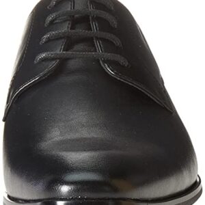 Amazon Essentials Men's Derby Shoe, Black, 10.5