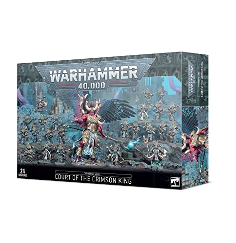 Games Workshop Warhammer 40K Court of The Crimson King (2022 Holiday Bundle)