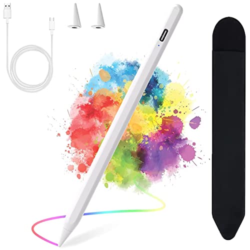 Stylus Pen for Touch Screen, Smart Digital Stylus Pen for iPhone, Samsung, iOS/Android Smart Phone and Other Tablets,Smart Pen,Active Stylus Pen Pencil for Precise Writing/Drawing