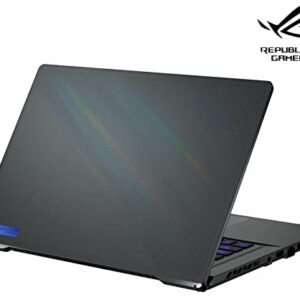 ASUS - ROG Zephyrus 15.6" WQHD 165Hz Gaming Laptop-AMD Ryzen 9 6900HS- NVIDIA GeForce RTX 3060-DDR5 Memory, PCIe SSD – with HDMI Cable (24GB RAM | 1TB PCIe SSD)