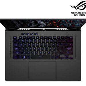 ASUS - ROG Zephyrus 15.6" WQHD 165Hz Gaming Laptop-AMD Ryzen 9 6900HS- NVIDIA GeForce RTX 3060-DDR5 Memory, PCIe SSD – with HDMI Cable (24GB RAM | 1TB PCIe SSD)