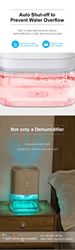 Green Piece Dehumidifier - For Smaller Rooms - 2 Liter - Easy to empty