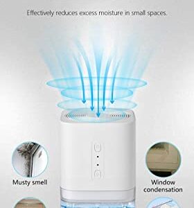 Green Piece Dehumidifier - For Smaller Rooms - 2 Liter - Easy to empty