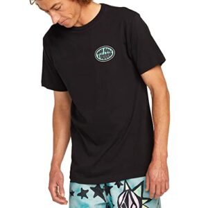 Volcom Men's Lapper Short Sleeve Tee Black