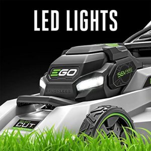 EGO Power+ LM2135SP 21-Inch Select Cut Lawn Mower with Touch Drive Self-Propelled Technology 7.5Ah Battery and Rapid Charger Included (Renewed)