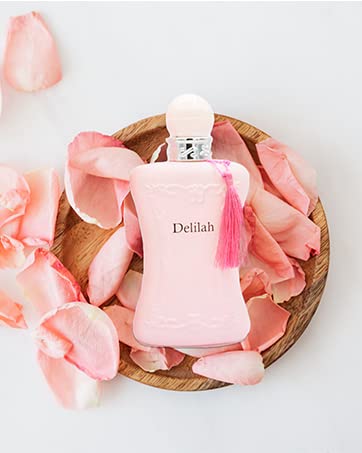 META-BOSEM Delilah, Women Perfume Eau de Parfum Natural Spray - Romantic Rose Note - Great Holiday Gift - for All Day Use - a Classic Bottle, 3.4 Fluid Ounce/100Ml