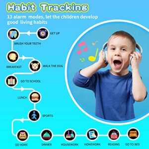 Cosjoype Upgrade Kids Smart Watch for Kids with 26 Puzzle Games HD Camera Video MP3 Player Habit Tracking Pedometer Flashlight 12/24 hr Kids Watches Gift for 4-12 Year Old Boys Toys for Kids