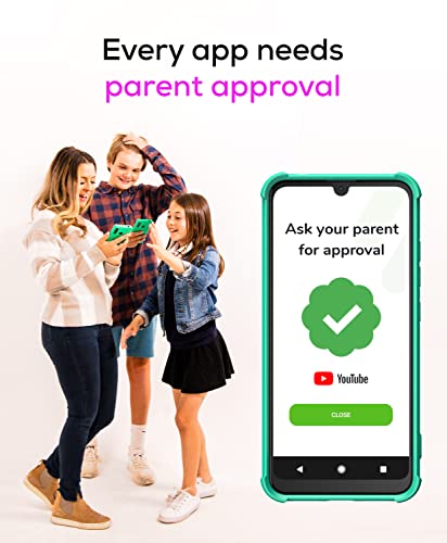 Teracube Thrive 64 GB Smartphone for Kids & Teens - Parental Controls, Healthy Time Limits, GPS Tracking, Talk/Text, Spam Blocker, Powered by T-Mobile (Activation Required)