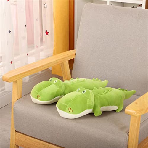 Sengocis Crocodile Big Hugging Pillow, Soft Alligator Plush Stuffed Animal Toy Gifts for Kids, Birthday, Christmas 13.7 Inches.