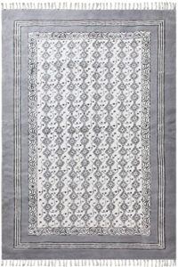 boho bathroom rug handmade washable cotton hallway rugs with tassels farmhouse woven throw rug boho area rug for laundry room/entryway/corridor 300x480 cm (10x16 feet)