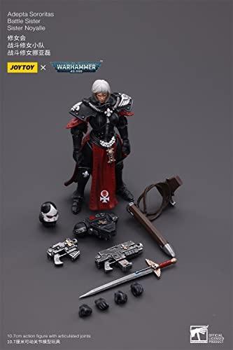 HiPlay JoyToy Warhammer 40K Adepta Sororitas Battle Sister Sister Noyalle 1:18 Scale Collectible Action Figure