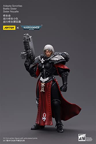 HiPlay JoyToy Warhammer 40K Adepta Sororitas Battle Sister Sister Noyalle 1:18 Scale Collectible Action Figure