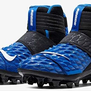 Nike Men's Force Savage Elite 2 Football Cleats (Black/White-Game Royal, Numeric_18)