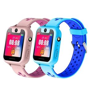 Kasituny s6 Smart Watch with GPS Tracker Touch Screen Life Waterproof 1.54 inch Phone Call Photo Bracelet Wristband Watch for Boys Girls