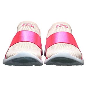 Athletic Propulsion Labs Women's Techloom Bliss Shoe, Creme/Fusion Pink/White, 8.5