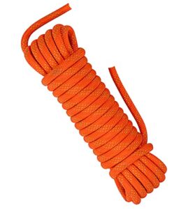 northpada 10mm 5 meter polyester rock static climbing rope boat anchor marine rope dock lines arborist tree rope hoist rigging line orange