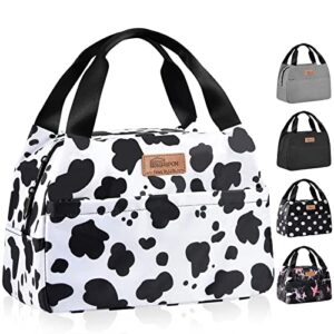 homespon lunch bags for women insulated cute lunch box loncheras para mujer reusable zipper cooler tote bag lunchbag for picnic work camping