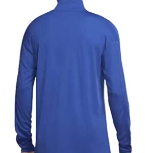 Nike Pro Dri-FIT Men's 1/4-Zip Hyper Dry Training Top, Game Royal/Blue/Black, Small