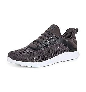 APL: Athletic Propulsion Labs Men's Techloom Tracer Sneakers, Anthracite/White, 9.5 Medium US