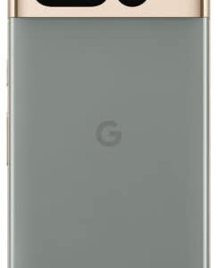 Google Pixel 7 Pro 5G 128GB 12GB RAM 24-Hour Battery Factory Unlocked for GSM Carriers Global Version - Hazel (Renewed)