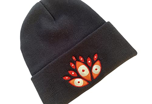 ASVP Shop Amphibia Darcy Embroidered Beanie Black