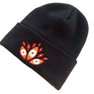 ASVP Shop Amphibia Darcy Embroidered Beanie Black