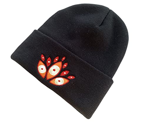 ASVP Shop Amphibia Darcy Embroidered Beanie Black