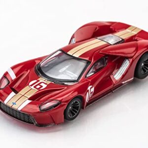 AFX/Racemasters Ford GT Heritage #16 Red AFX22067 HO Slot Racing Cars