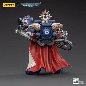 JoyToy 1/18 Warhammer 40,000 Action Figure Ultramarines Chapter Master Marneus Calgar Model