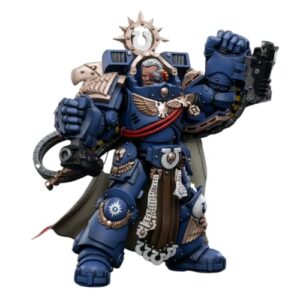 JoyToy 1/18 Warhammer 40,000 Action Figure Ultramarines Chapter Master Marneus Calgar Model