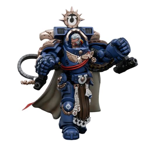 JoyToy 1/18 Warhammer 40,000 Action Figure Ultramarines Chapter Master Marneus Calgar Model