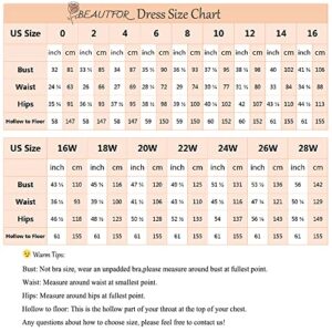 BEAUTFOR Womens Long Sleeve Lace Bohe Wedding Dresses Mermaid Illusion Top Ivory Bridal Gowns for Beach Wedding Party US Size 2