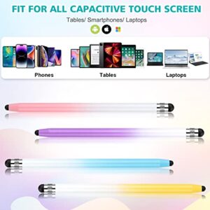 Stylus Pens for Touch Screens, CCIVV 4-Pack Stylus Compatible with iPhone, iPad Pro, Samsung Galaxy, Tablets + 16 Extra Replaceable Tips