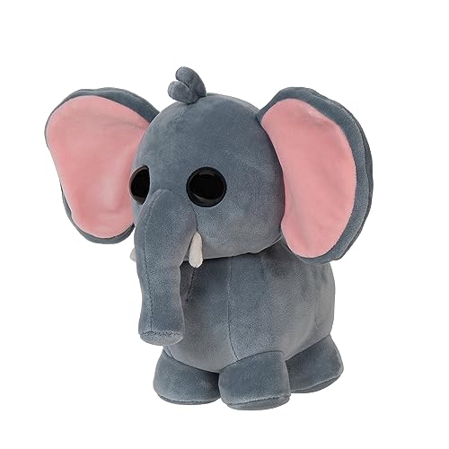 Adopt Me! Collector Plush - Elephant - Series 2 - Rare in-Game Stylization Plush - Toys for Kids Featuring Your Favorite Pet, Ages 6+