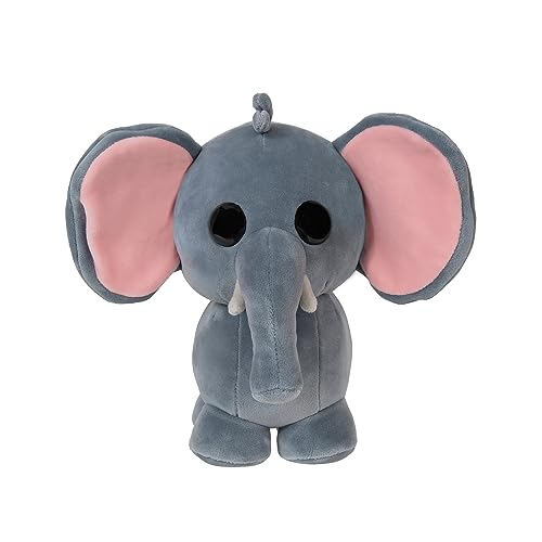 Adopt Me! Collector Plush - Elephant - Series 2 - Rare in-Game Stylization Plush - Toys for Kids Featuring Your Favorite Pet, Ages 6+