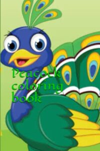 peacock coloring book