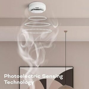 Kidde Hardwired Smoke & Carbon Monoxide Detector, AA Battery Backup, Interconnectable, LED Warning Light Indicators