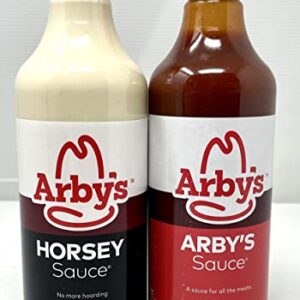 Arby's Sauce & Horsey Sauce 16oz bottles 2 pack And Horseradish